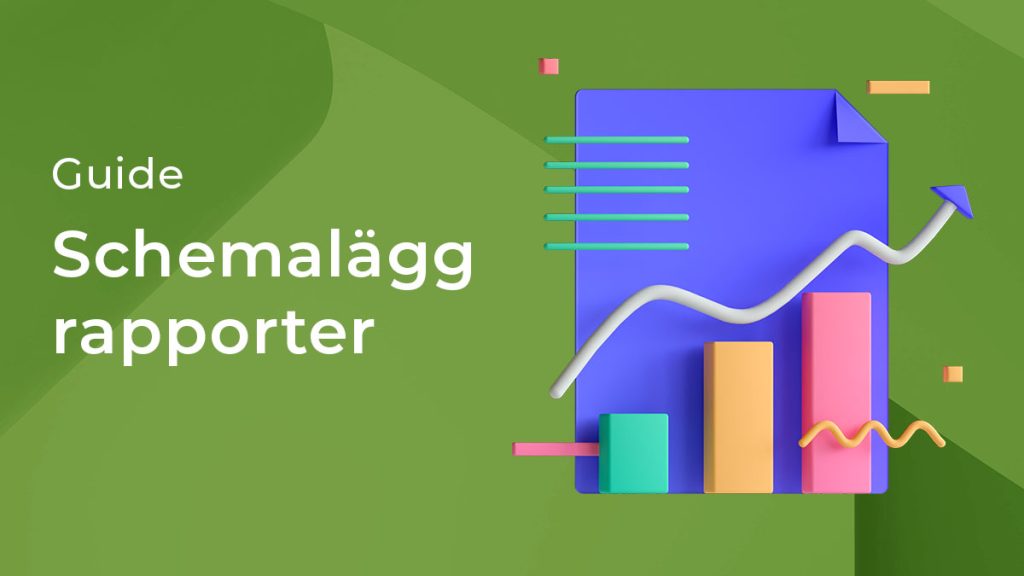 Schemalägg rapporter i kassasystemet | Onslip kassasystem